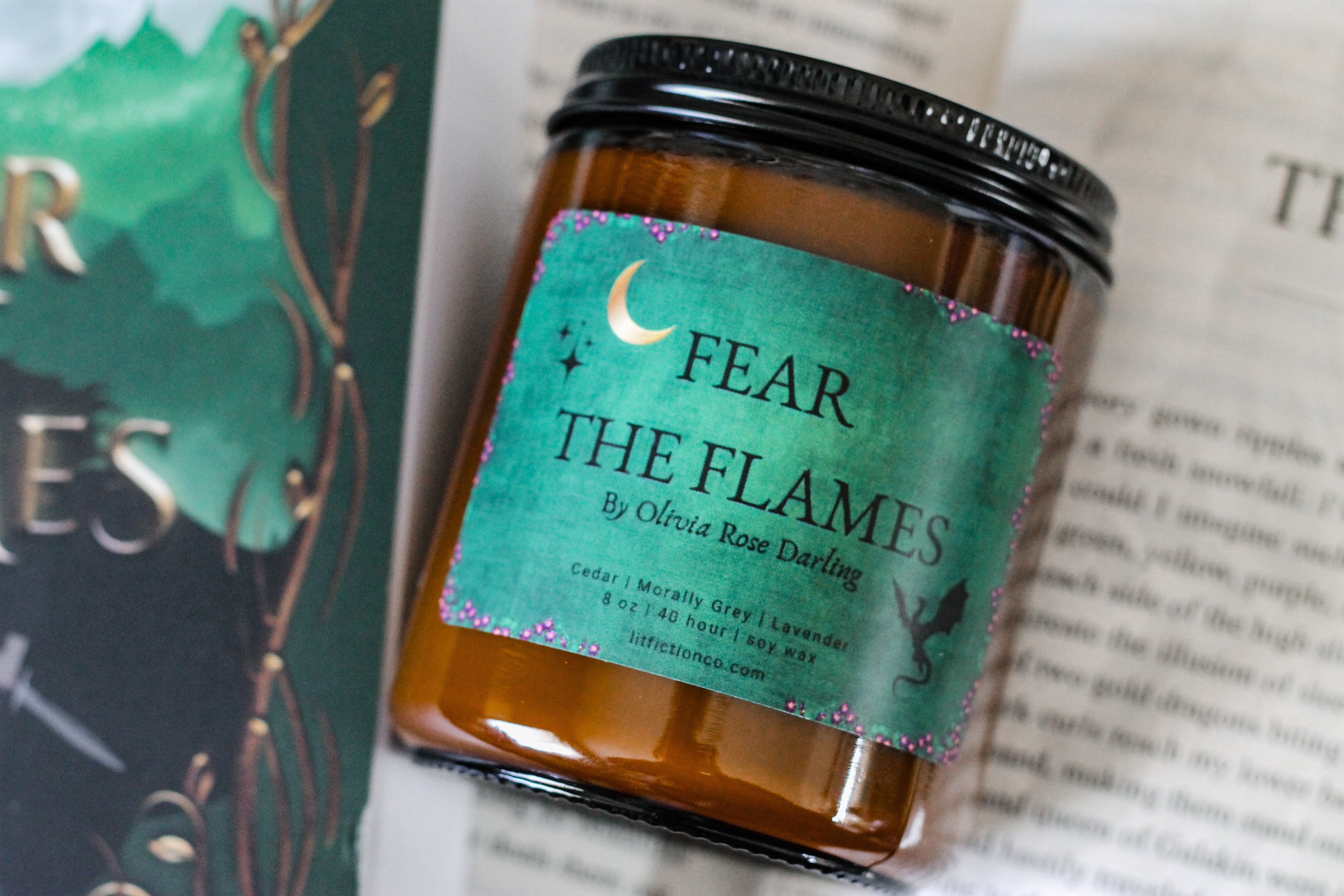 Fear The Flames - Olivia Rose Darling – Lit Fiction Co.